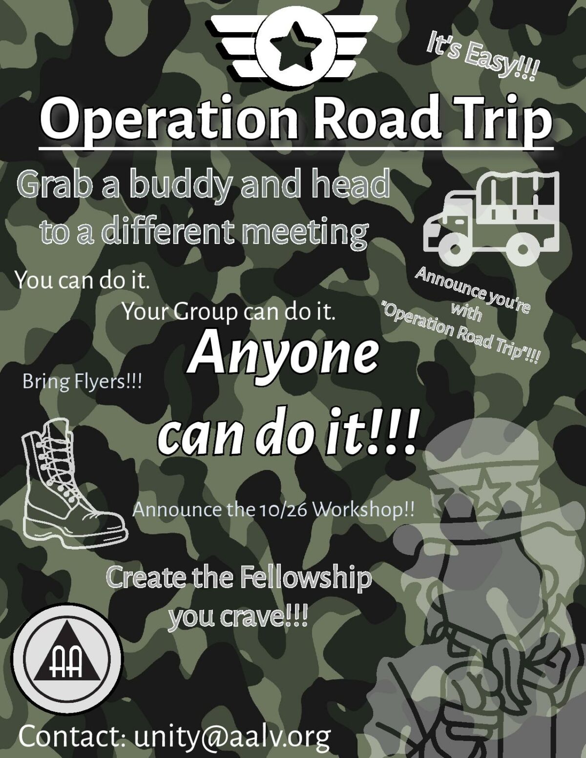 BULLETIN BOARD – AA Lehigh Valley